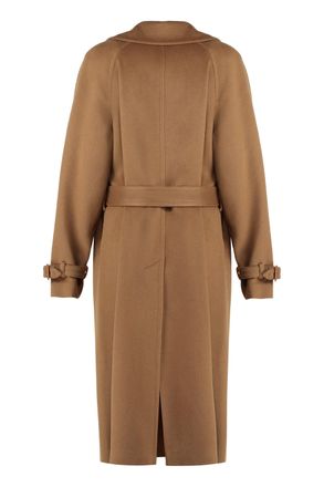 Celine Womens Chesterfield Camel Wool Coat