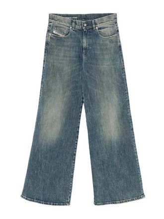 Diesel Straight Leg Jeans - Blau