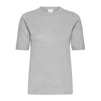 Ichi Ichi, Femme, Tops, Gris, Taille: 46 FR T-shirt Ihkate