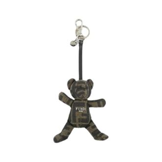 Fendi Pre-owned Canvas Keyring - - Pre-owned - Damen - Braun - ONE SIZE