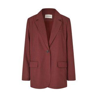 Modstr&ouml;m Klassischer Gale 2 Blazer - Andorra - - Jackets - Damen - Rot - M