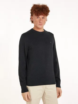Tommy Hilfiger Rundhalspullover PIMA ORG CTN CASHMERE CREW NECK