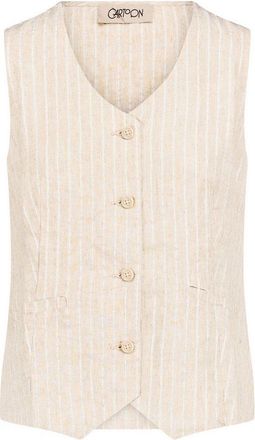 Cartoon Blusentop Damen mit Streifen