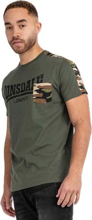 Lonsdale London Huxter Männer T-Shirt Oliv XXL 60% Baumwolle, 40% Polyester Streetwear