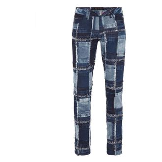 Philipp Plein Homme, Jeans, Bleu, Taille: W31 Denim Pantalons Super Straight Cut
