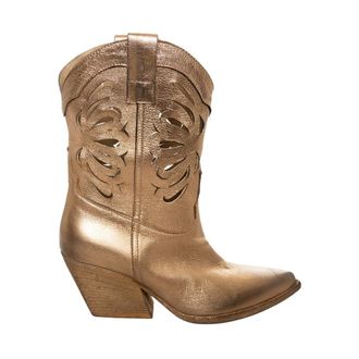 Elena Iachi Texano Boot - Femme - Chaussures - Jaune - Taille: 37 EU