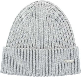 Eisglut Runal Produit fabriqu&eacute; en Allemagne, Argent&eacute; chin&eacute;, Taille Unique Bonnet tricot&eacute; avec Rabat