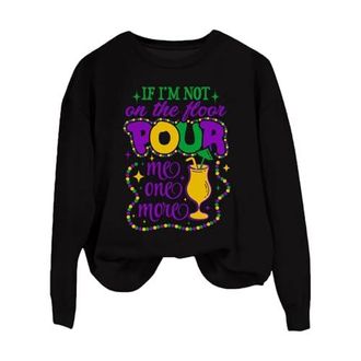 Generic T-shirt &agrave; manches longues pour femme - T-shirts amples - Col rond - Pull dautomne - Haut basique &agrave; manches longues - Col rond - Chemises &agrave; manches lon