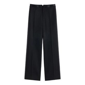 Maison Margiela S29Ka0413 M35859 Weite Hose - - Trousers - Damen - Schwarzk - 2XL