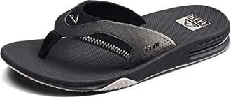 Reef Reef Fanning Tongs pour homme, soutien de la voûte plantaire, semelle extérieure durable, résistantes à leau, avec décapsuleur intégré, 42 EU