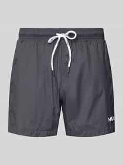 HUGO BOSS Badeshorts mit Label-Print Modell HAITI