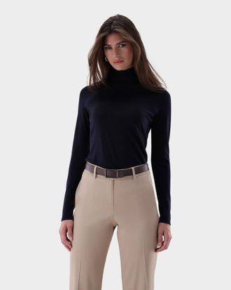 van Laack Rollkragenpullover aus Ultrafeiner Merinowolle