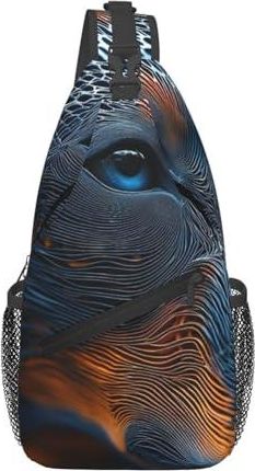 Generic Sac &agrave; bandouli&egrave;re bleu pour homme, sac &agrave; dos de randonn&eacute;e pour homme