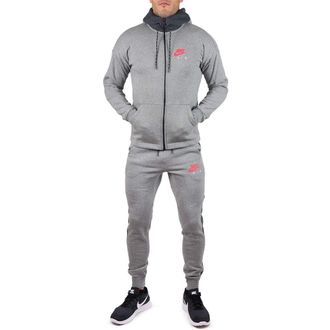 Nike Nike Herren Air NSW Vollst&auml;ndiges Trainingsanzug-Set, grau, XL