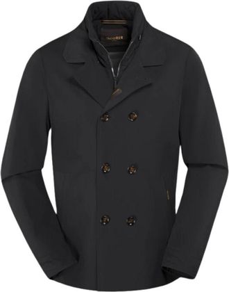 Moorer Homme, Vestes, Noir, Taille: M Volmer-KN Peacoat
