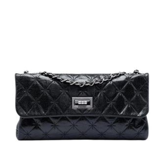 Chanel Pre-owned Vintage Flap Schultertasche - - Pre-owned - Damen - Schwarzk - ONE SIZE