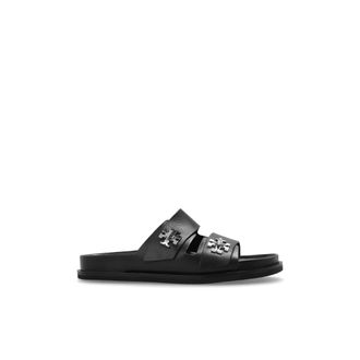 Tory Burch Leder-Pantoletten - - Shoes - Damen - Schwarzk - 35 EU
