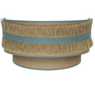 Fabrilamp Fabrilamp - Applique natalia 1xe27 saco-turquoise 17x30x15 cm