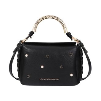 Lola Casademunt 1981 Studs Medium Umh&auml;ngetasche - - Bags - Damen - Schwarzk - ONE SIZE