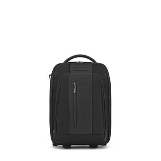 Piquadro unisex, Valises, Noir, Taille: ONE Size Brief 2 Backpack Trolley