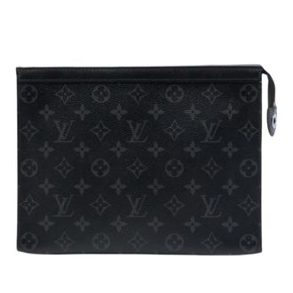 Louis Vuitton Pre-owned Monogram Eclipse Clutch - - Pre-owned - Herren - Schwarzk - ONE SIZE