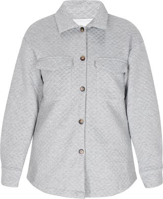 Usha Jacke Frauen grau