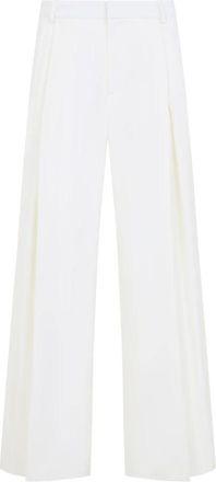 Casablanca Homme, Pantalons, Blanc, Taille: M Wide Pantalons