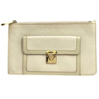 Louis Vuitton Pre-owned Anseparable GM Pouch - Femme - Pre-owned - Blanc - Taille: ONE Size