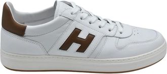 Hogan Homme, Chaussures, Blanc, Taille: 40 EU H-Tv Baskets