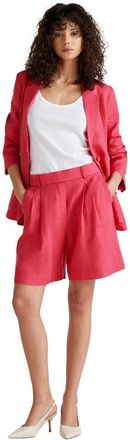 Benetton Damen Bermuda 4aghd901v Hose, rot, M