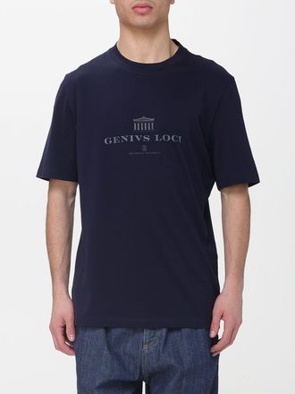 Brunello Cucinelli T-Shirt BRUNELLO CUCINELLI Herren Farbe Blau
