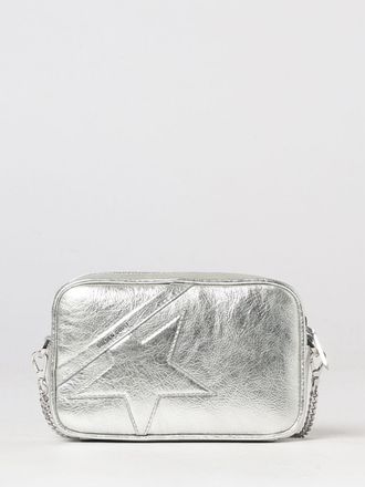 Golden Goose Sac appareil photo Mini Star en cuir lamin&eacute; avec bandouli&egrave;re amovible