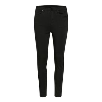 Kaffe Schmale Schwarze Tiefe Jeans Kadima Stil - - Jeans - Damen - Schwarzk - S