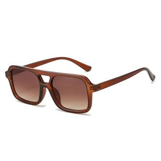 Generic Lunettes De Soleil Carr&eacute;es For Hommes Et Femmes, Id&eacute;ales For Les Activit&eacute;s Plein Air, Vacances, Trajets Domicile-travail La Conduite(Orange)