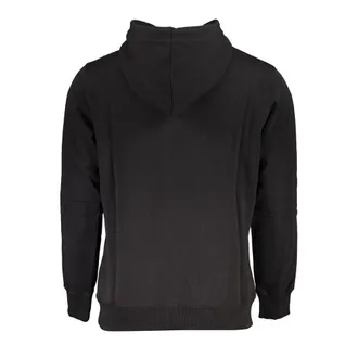 Calvin Klein Logo-Printed Cotton Hoodie - Black