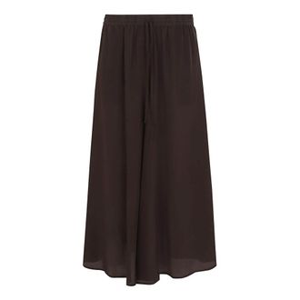 P.A.R.O.S.H. P.a.r.o.s.h., Femme, Pantalons, Brun, Taille: 36 FR Wide Pantalons