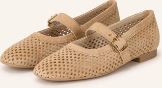 Paul Green Mary-Jane-Ballerinas beige