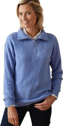 Daxon Pull col Camionneur zippé - Femme