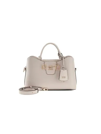 Guess Janie Girlfriend Top Handle Bag - Beige