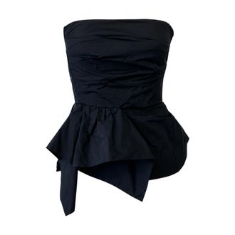 Max Mara Mselaccio Taffeta Korsett-Oberteil - - Tops - Damen - Blau - M