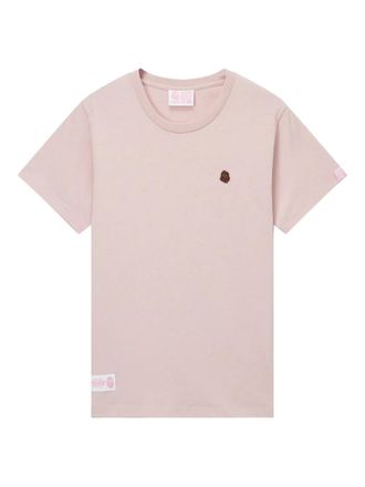 Fingercroxx t-shirt à broderies - Rose