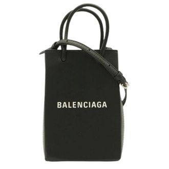 Balenciaga Sac porte-t&eacute;l&eacute;phone en cuir Pre-owned - Femme - Pre-owned - Noir - Taille: ONE Size