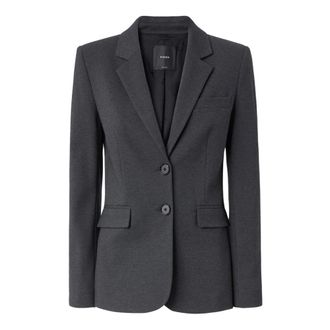 Pinko Pinko, Femme, Vestes, Gris, Taille: 36 FR Veste Élégante Modèle Ruota