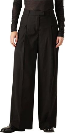 Moss Copenhagen Damen, Hosen, Schwarzk, XSGr&ouml;&szlig;e