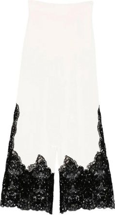 Ermanno Scervino Pantalons D&eacute;contract&eacute;s - Blanc