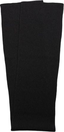 KANGRA Tücher & Schals - Ribbed Knit Wool Scarf With Texture - Gr. unisize - in Schwarz - für Damen