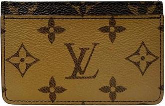 Louis Vuitton unisex, Pre-owned, Brun, Taille: ONE Size Portefeuille en toile Pre-owned