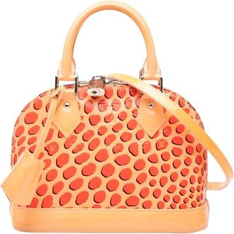 Louis Vuitton Sac bandouli&egrave;re structur&eacute; doccasion - Femme - Pre-owned - Orange - Taille: ONE Size