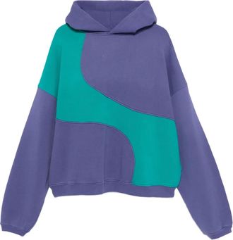 ERL Wave Hoodie - Violett