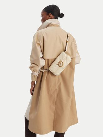 Pinko Handtasche PINKO Love Box Baguette Al 25-26 PLTT 105083 A2W2 &Eacute;cru